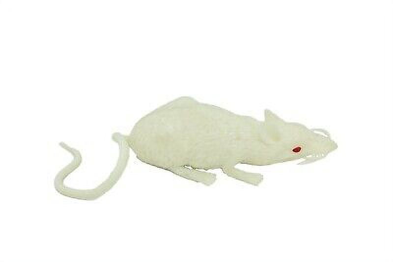 Mouse Mice Small White Fake Realistic Toy Model Plastic Replica Animal ...