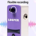 Guitar Looper Effects Pedal Touch Recording Feature Portable Alloy ...