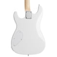 Davison 39-Inch Full-Size Electric Guitar with Humbucker Pickup, White ...