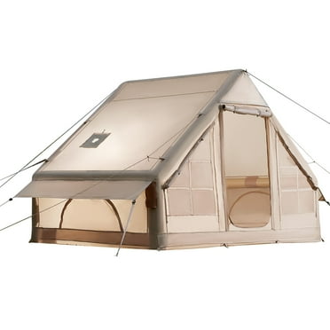 UNISTRONGH 6/8-Person Inflatable Glamping Tent with Hand Pump - Walmart.com