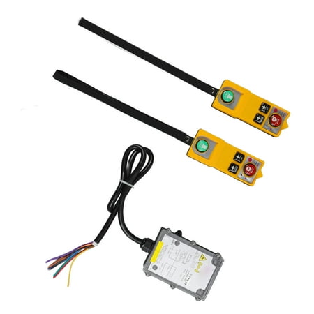 Industrial Remote Control, Crane Remote Control,Dual Handle Waterproof ...