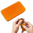 1 Pc Metal Tin Container with Slide Top, Portable Small Storage ...
