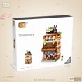 Loz LOZ Street Series - Ramen Canteen Building Bricks Set 16.5x12.5x8cm ...