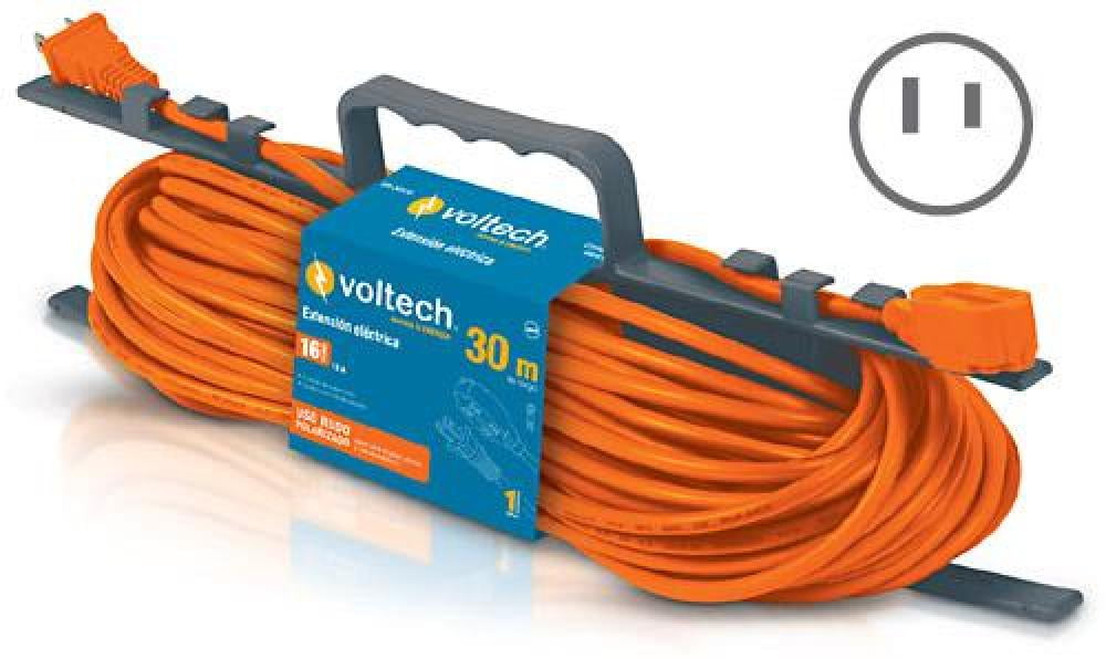 EXTENSIÓN USO RUDO VOLTECK 10 mt CAL. 16 ER-10X16 | Walmart en línea