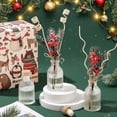 6 Sets Christmas Reed Diffuser Bottles Empty Essential Oil Glass ...