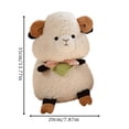 Cartoon Sheep Plush Doll: Soft PP Cotton Stuffed Animal Toy for Comfort ...