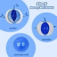3-in-1 Elephant Shaped Interactive Dog Toy Ball, Squeaky Chew & Teeth ...