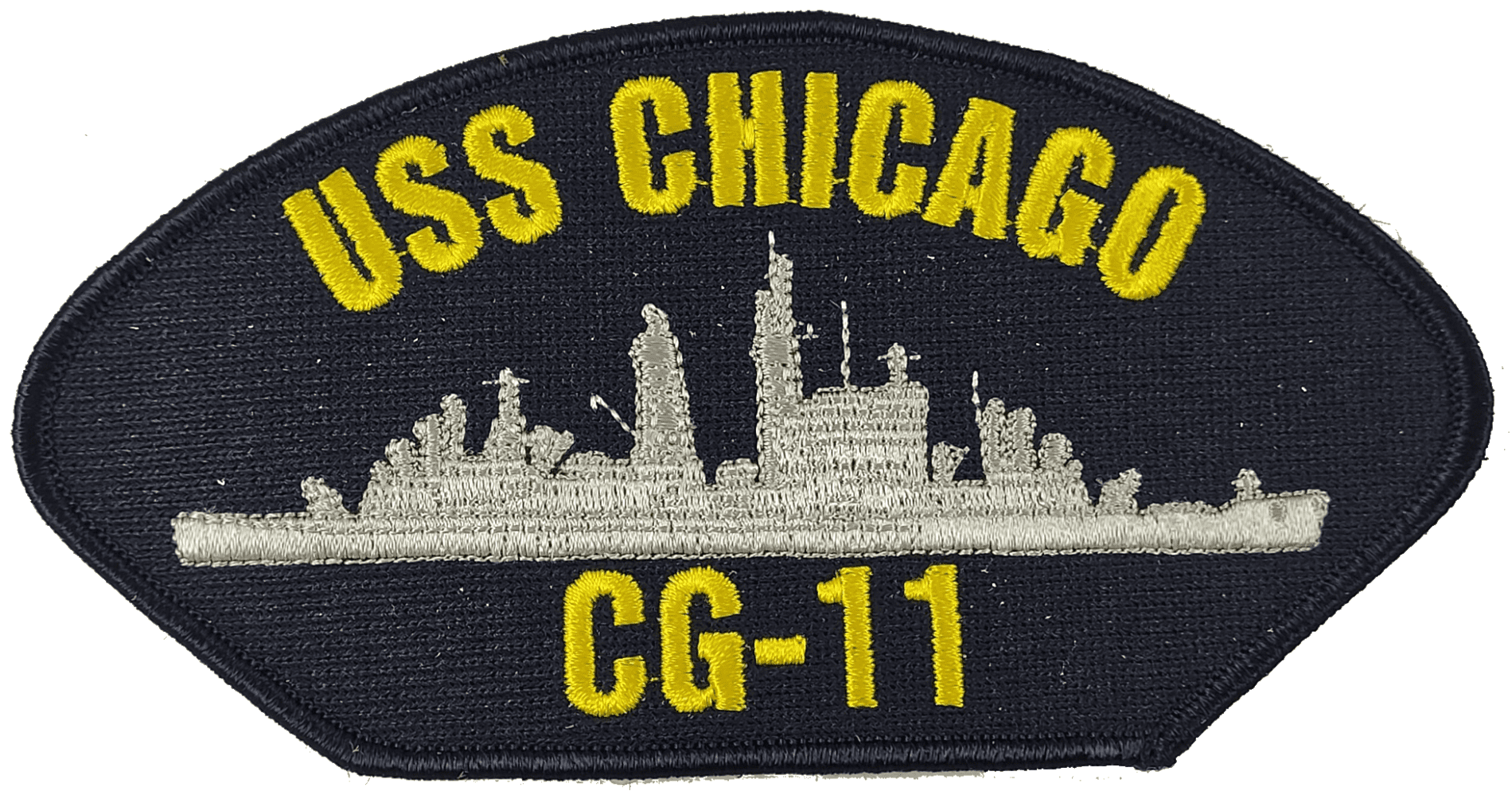 USS Chicago CG-11 Ship Patch - Great Color - Veteran Owned Business ...