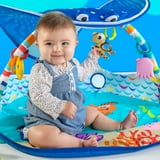 Disney Baby Finding Nemo Mr. Ray Baby Activity Gym & Tummy Time Play ...