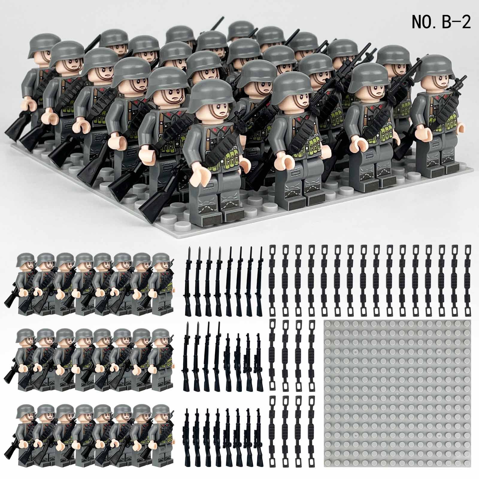 Click here for Fokelyi Square B1-B5 Military Building Block Set 2... prices