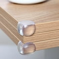 RLATCR 4 PCS Clear Corner Guards (Ball Shape, Matte Finish) Corner ...