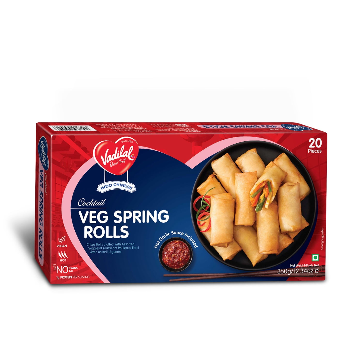 Click here for Vadilal Vegetable Spring Rolls 300gm prices