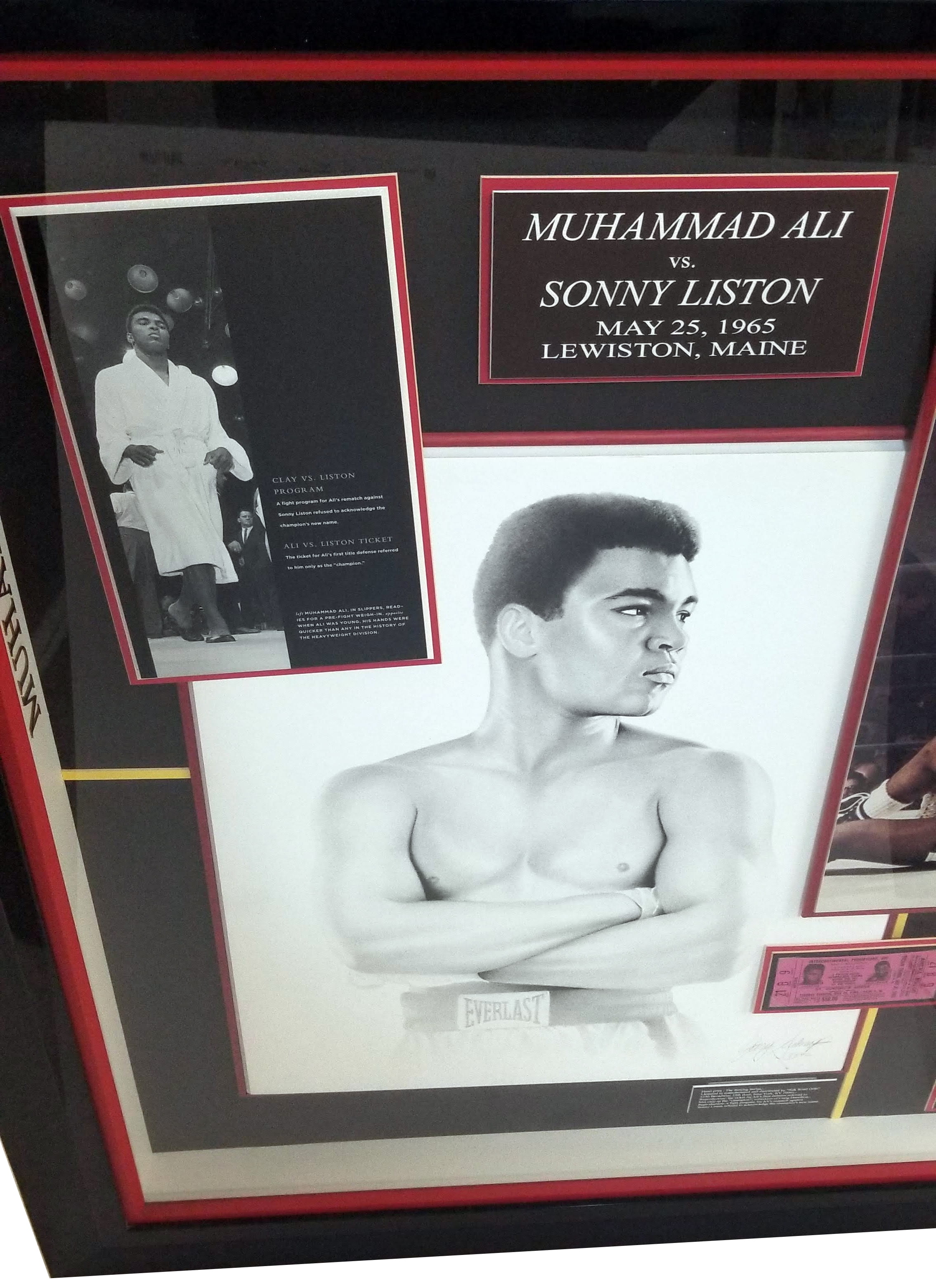 Muhammad Ali Sonny Liston Weigh In