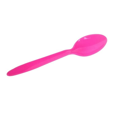 Touch of Color Creative Converting Plastic Spoons, Emerald Green, 24 Ct ...