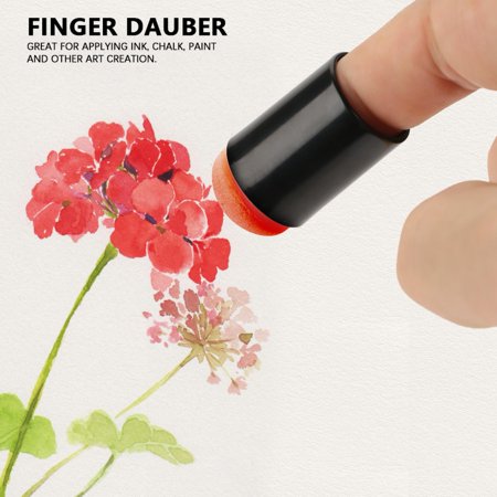 Fugacal Painting Sponge, Finger Sponge Daubers, Paint Sponges Ink Pad ...