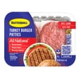Butterball All Natural Fresh 85/15% Lean Turkey Burger Patties, 16oz, 4 ...
