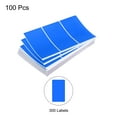 300 Labels Colored Rectangle Stickers, Color Code Sticker 4x2 Inch Self ...