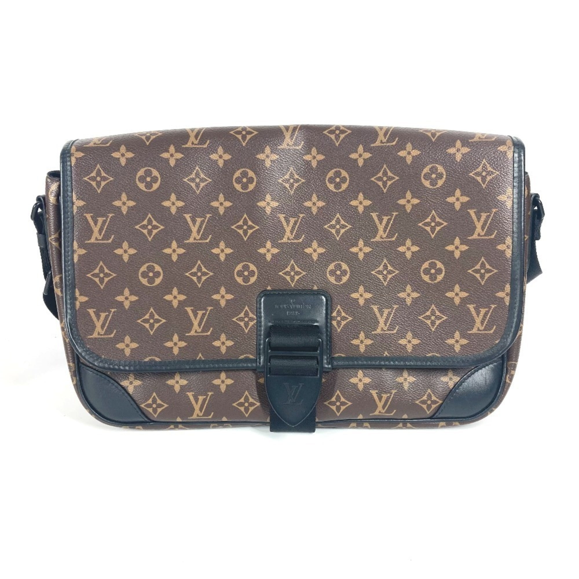 Pre-Owned LOUIS VUITTON M46328 Monogram Macassar Arch Messenger Bag ...