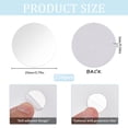 1 Set 250Pcs Acrylic Self Adhesive Mirror Wall Stickers For Mirror Wall ...