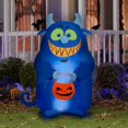 Candy Monster Inflatable Halloween Decoration 4.5 Ft - Walmart.com