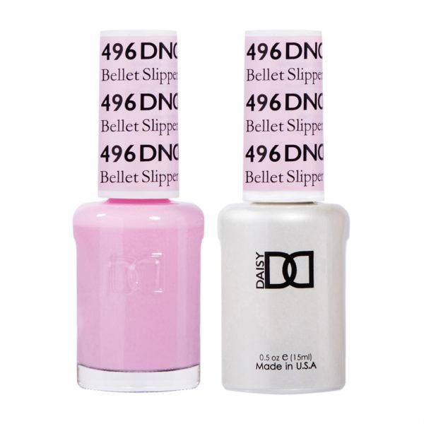 DND Daisy Nail Design - Gel & Lacquer Combo - Ballet Slipper 496 ...