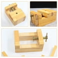 Huaq Seal Stone Bed Wooden Carving Clamp Seal Wood Carving Clamp ...