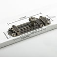 Zinc Alloy Retro Slide for Latch Lock Safety Door Bolt Privacy Catch ...