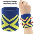 1 Pair Sports Wristband for Man and Women Sweatbands Absorbent ...