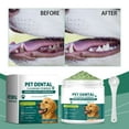 Zhi 100g Dog Teeth Cleaning Powder Natural Ingredients Dentals Powder ...