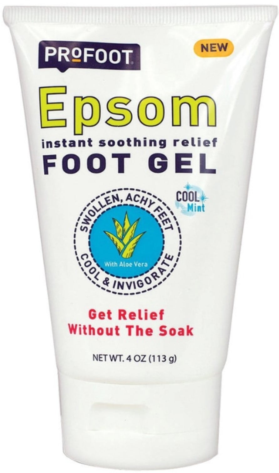 ProFoot Epsom Instant Soothing Relief Foot Gel, 0.4 oz (Pack of 2 ...