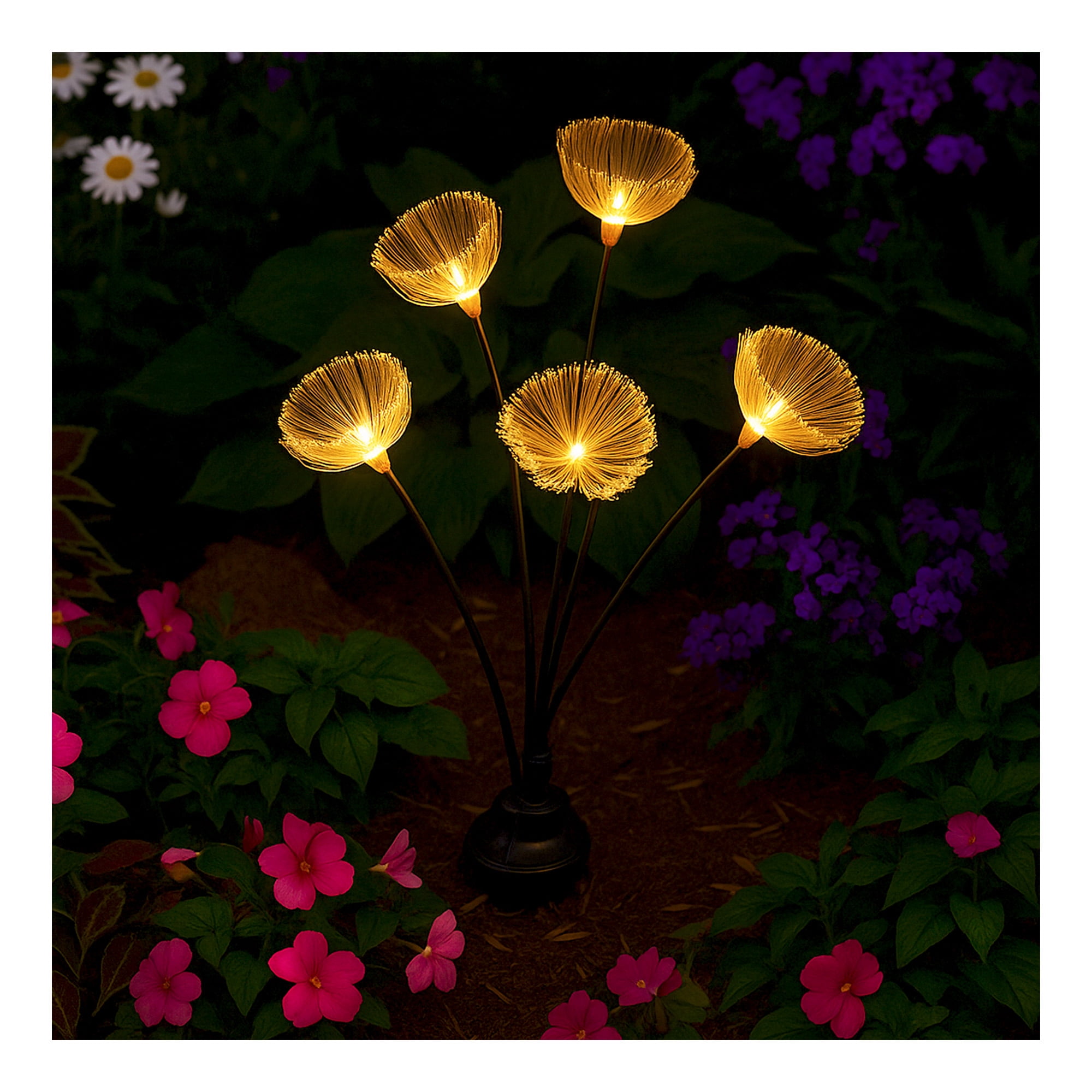 Click here for Mainstays Solar Led Dandelion Stake Light - Warm W... prices