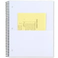 Mead Spiral Notebook, 1 Subject, Wide Ruled, Plastic Cover, 8" x 10.5 ...