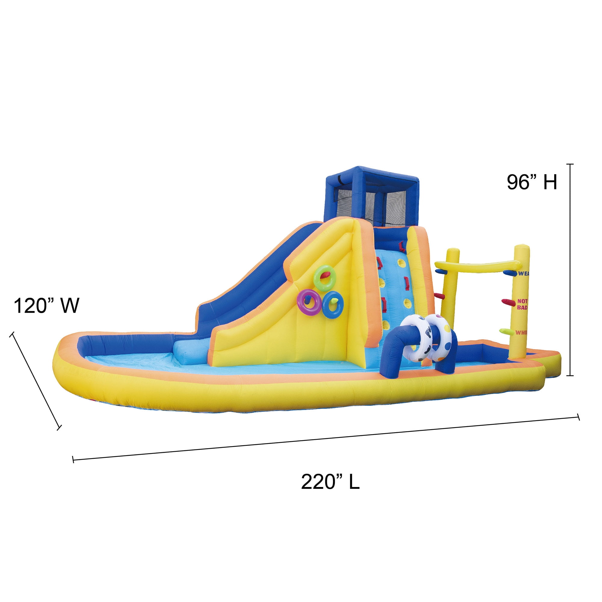 Banzai Inflatable Bouncer Water Game Park with Nepal | Ubuy