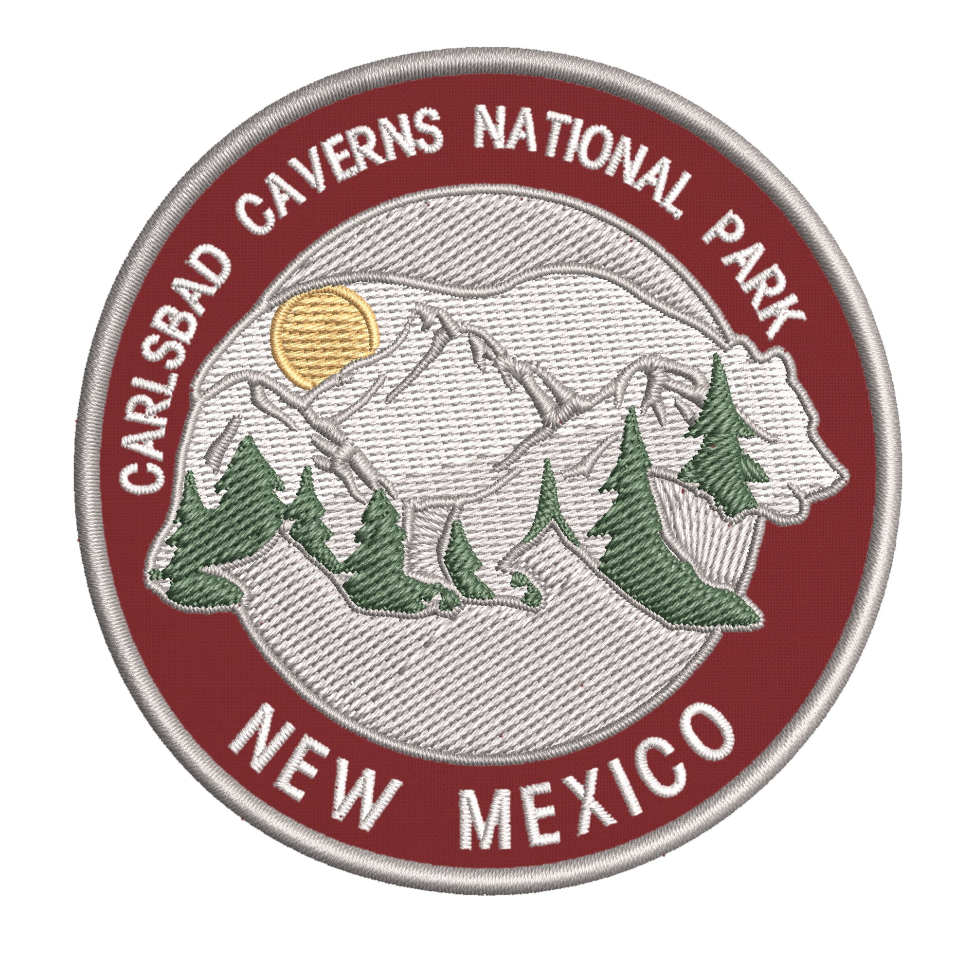Wander Often! Carlsbad Caverns National Park, New Mexico 3.5 Inch Iron ...
