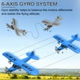 LiteBee RC Airplane FX-803 RTF RC Plane 2.4GHz 2CH Built-in 6-Axis Gyro Remote Control Airplane ...