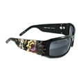 Christian Audigier Sunglasses CAS-412 Black Polarized - Walmart.com