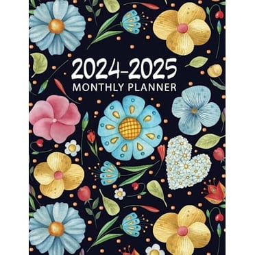 See It Bigger Monthly Planner, January 2024 - December 2025, (8.5" x 11 ...