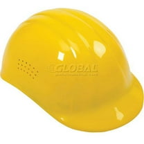 Vented Bump Cap, Front Brim, 4-Point Pinlock Suspension, Fits Hat Size ...