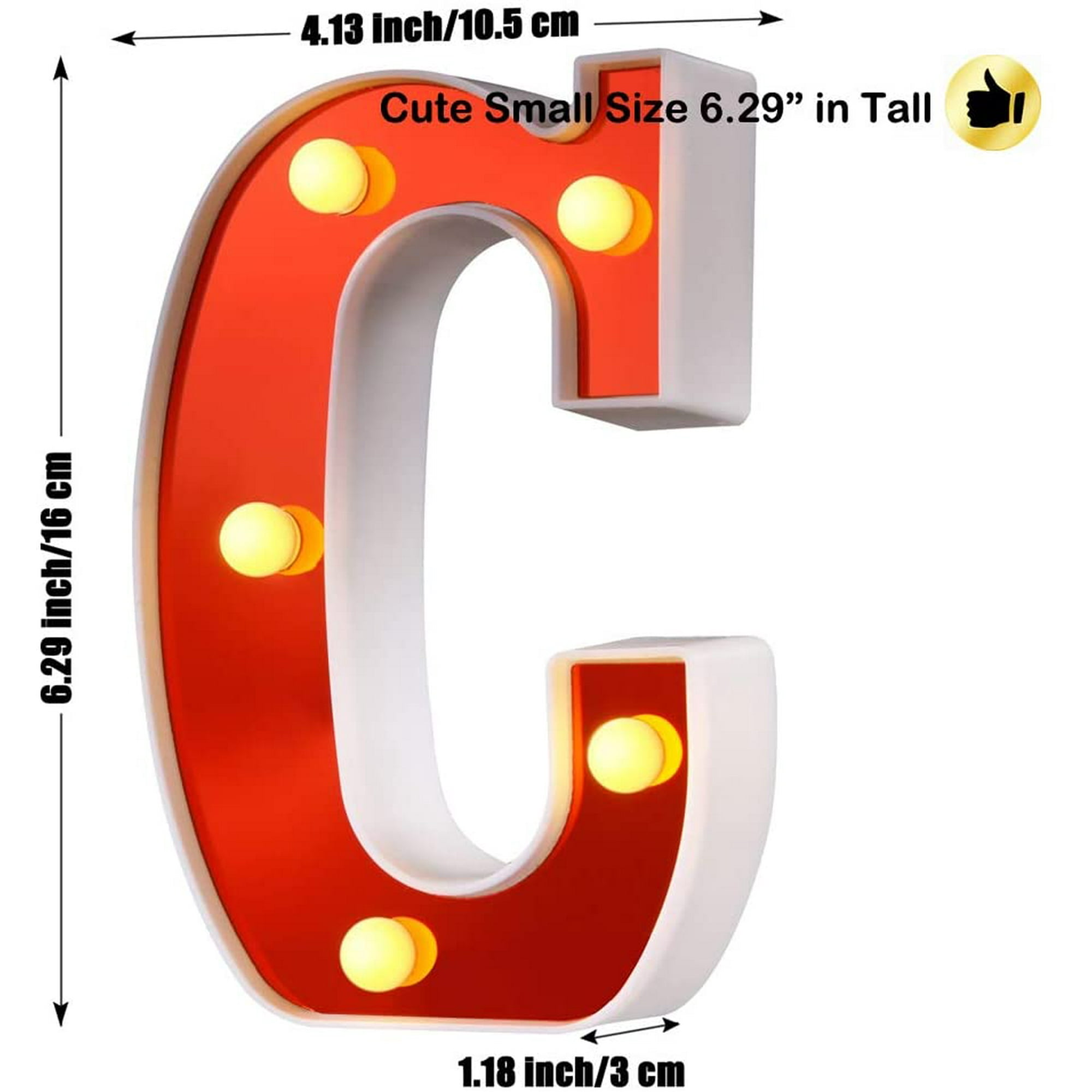 Click here for Fybto C Led Marquee Letter Lights 26 Alphabet Red... prices