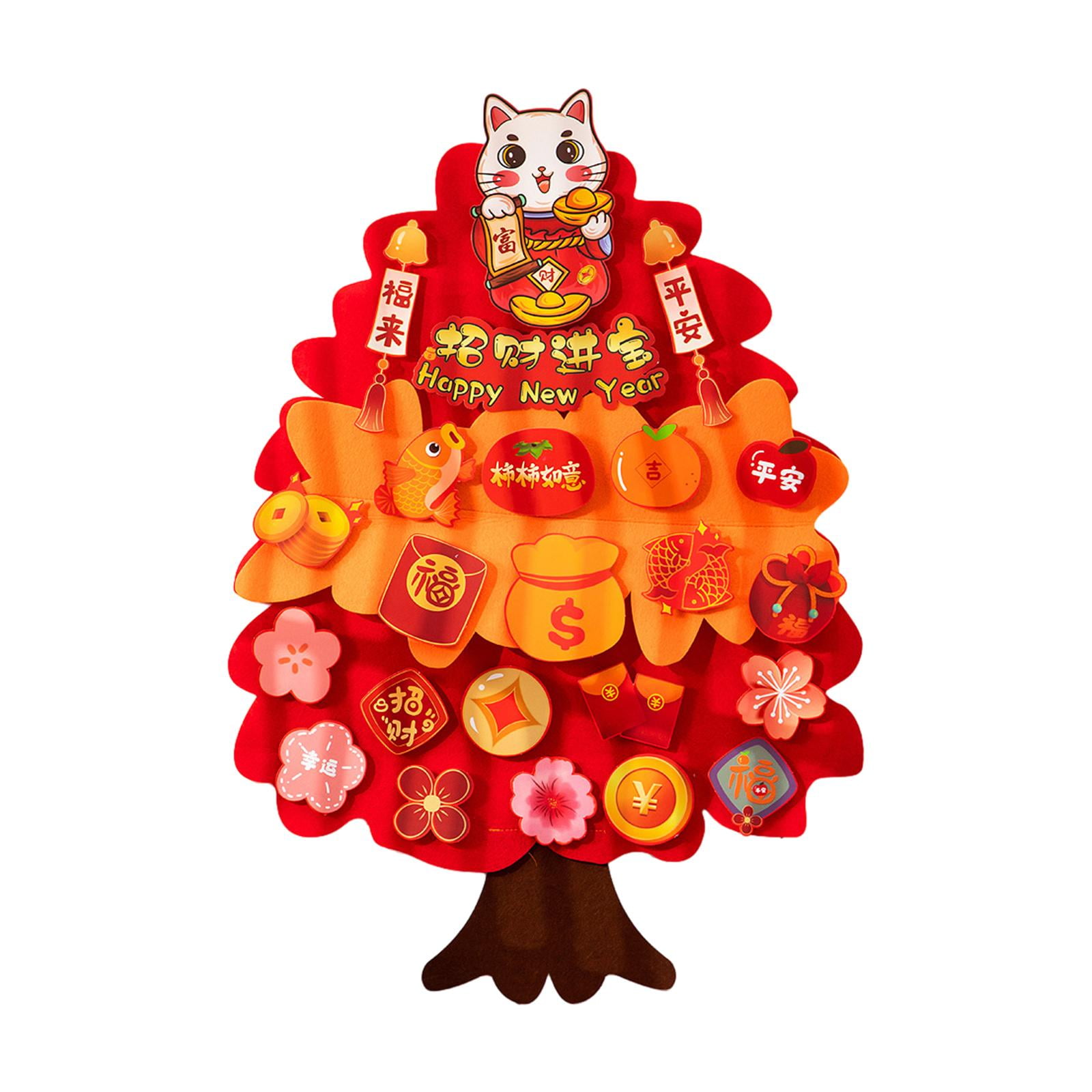 Click here for Tnarru Chinese New Year Hanging Tree Wealth Tree W... prices