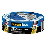 ScotchBlue Ultra Sharp Lines Painter's Tape, 1.41 in x 45 yd, 1 Roll ...