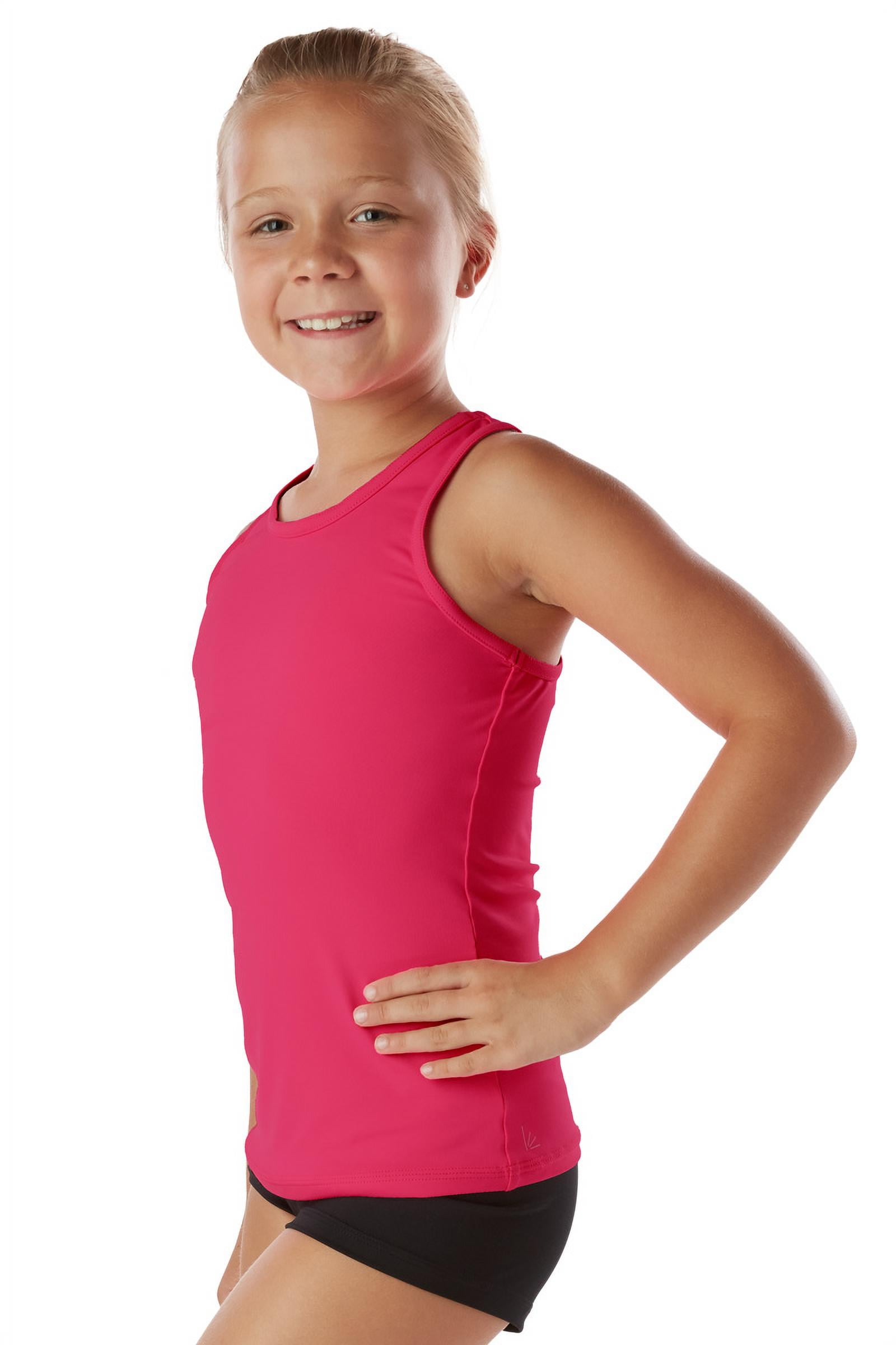 Liakada Dancewear Girls Racerback Tank Top