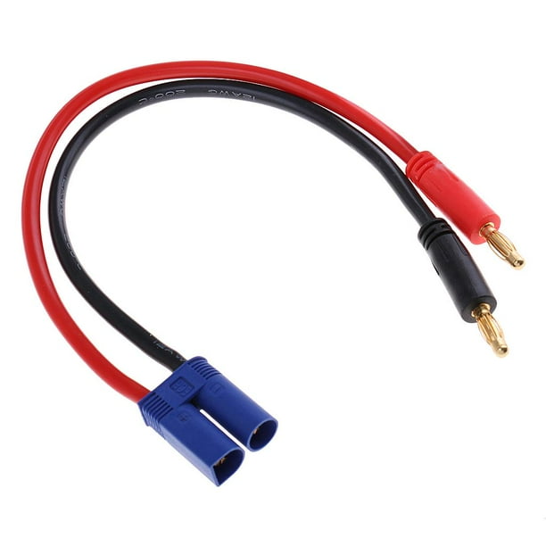Cable de Carga Hugo Conector EC5 Conector Banana de 4mm 27cm 12awg | Walmart en línea