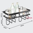 Space-Saving Over-The-Toilet Bathroom Organizer, 1-Tier Freestanding ...