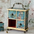 12 Pcs Label Box Drawer Antique Iron Label Frame Business Label Holder ...