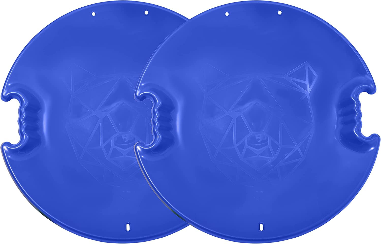 Superio Spiral Snow Saucer Sled, Round 26" Avalanche Circle Plastic ...