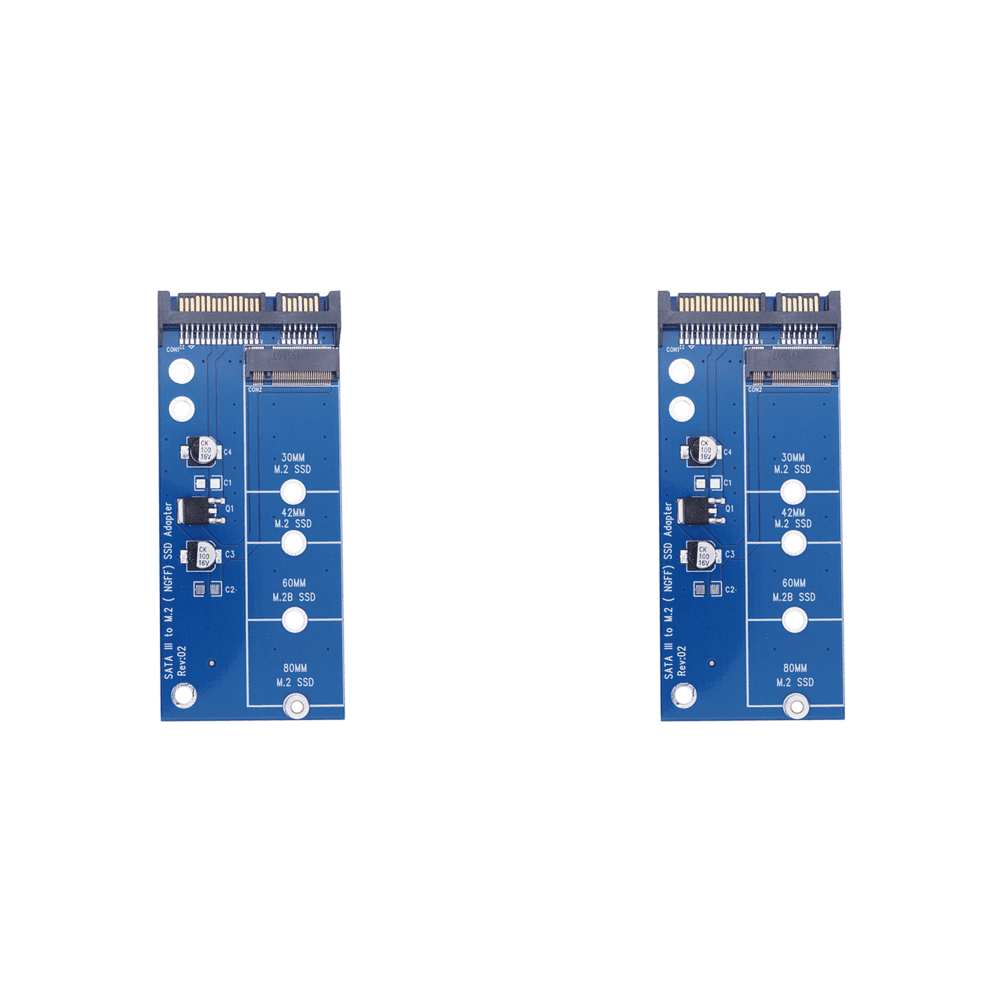 Convertidor SSD M.2 B Key M2 SATA Riser para 2230-2280 M.2 SATA Azul ...