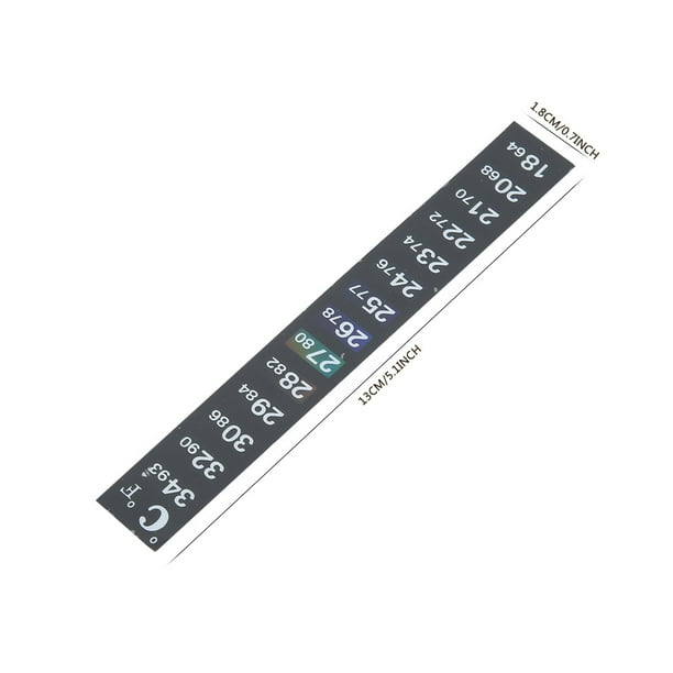 Digital Thermometer Sticker,5Pcs Aquarium Fish Tank Dual Temperature ...