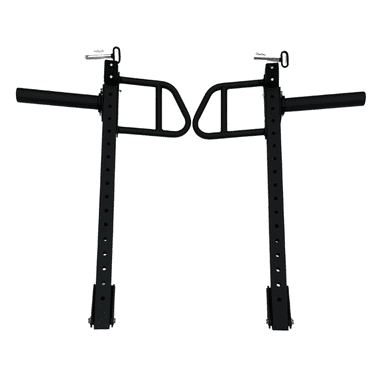 HulkFit Multi-Function Power Cage Rack Crossfit Attachments, J-Hooks ...