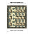 Safari Adventure Quilt Pattern 4 sizes by Marlous Designs - Walmart.com